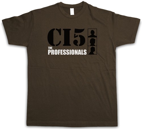 THE PROFESSIONALS T-SHIRT - Jackson CI5 Gordon UK Intelligence TV ...