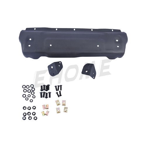 For 18-25 Jeep Wrangler Gladiator Front Steel Skid Plate w/ Brackets ...