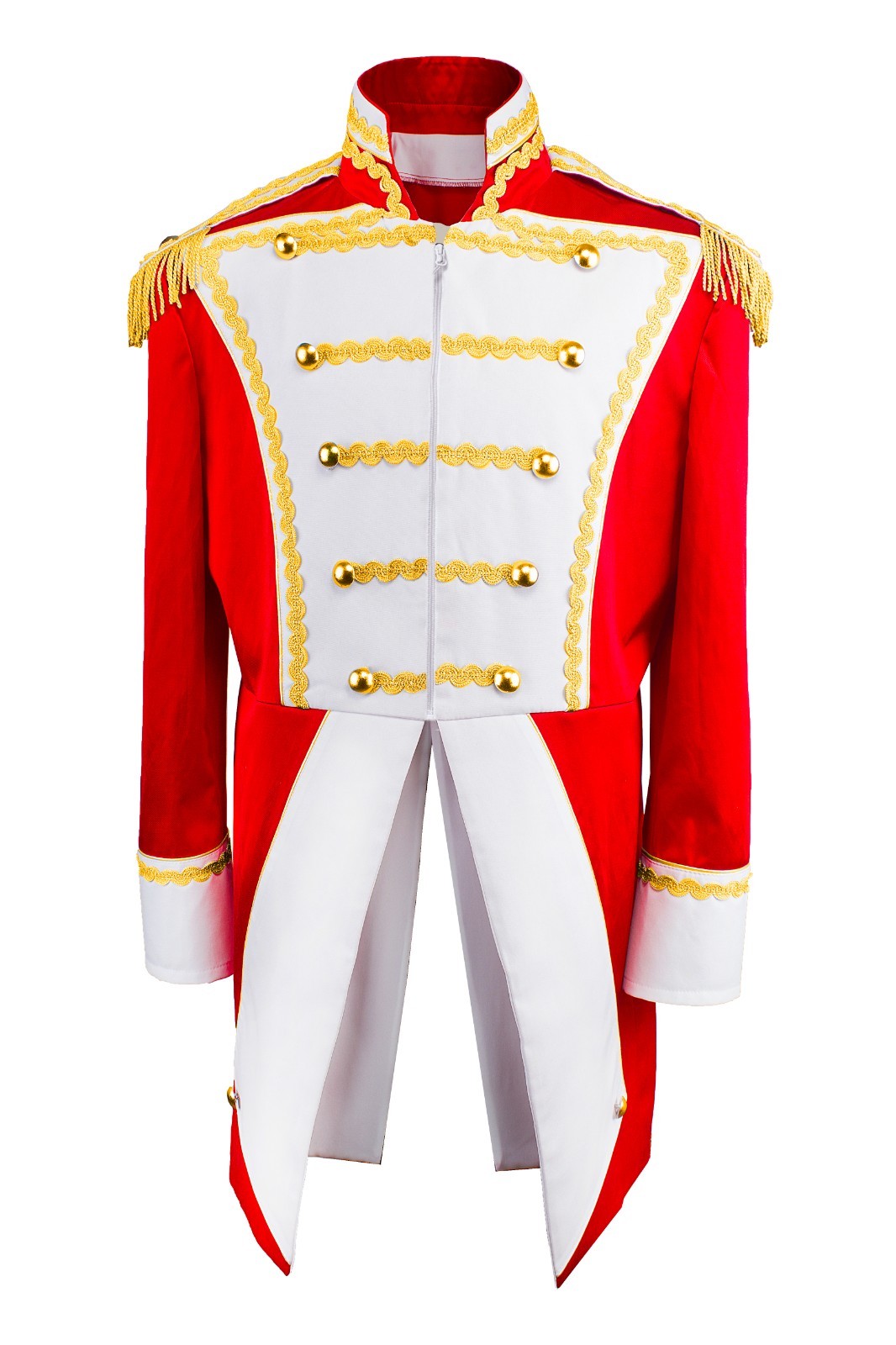 Uniform Fasching Soldat Napoleon Jacke Karnevalskostüm Party Gehrock ...