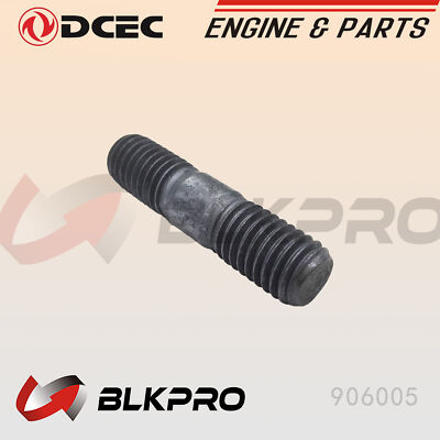 Double End Plain Stud For Cummins 4B 3.9L B5.9 6B ISB 5.9L QSB4.5 ...