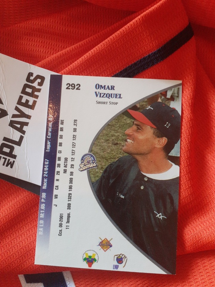 2001-2002 Line Up Omar Vizquel Venezuela Card Caracas #292 | eBay