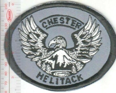 Helitack Fire Crew USFS California Chester Lassen National Forest NO ...