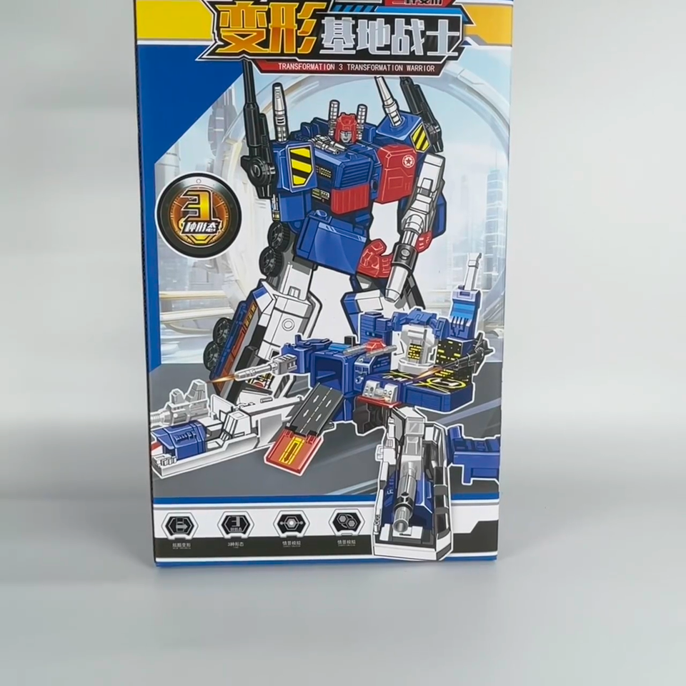 NEW Transformation Metrotitan Blue Metroplex Ko G1 Toy Gift Collection ...