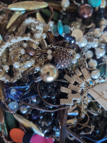 Jewelry lot! Tangled Costume Crafts Wearable New Used For Christmas ...