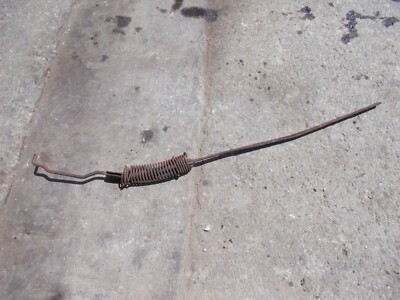 Oliver Tractor ORIGINAL VINTAGE throttle control lever rod w spring | eBay
