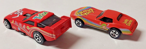 Hot Wheels TRIX Dragster Funny Car (1977) & Lucky Charms Corvette (1975 ...
