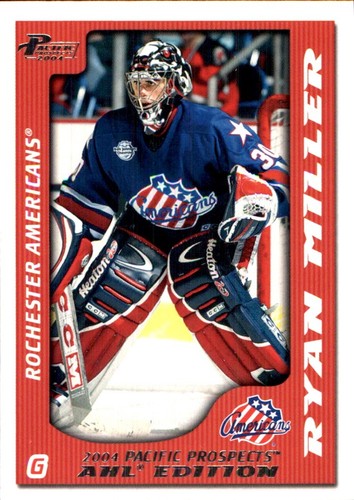 2003-04 Pacific AHL Prospects #70 Ryan Miller ROCHESTER AMERICANS | eBay