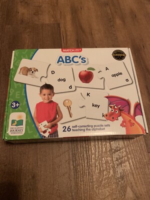 Match It ABC’s Puzzle/game | eBay