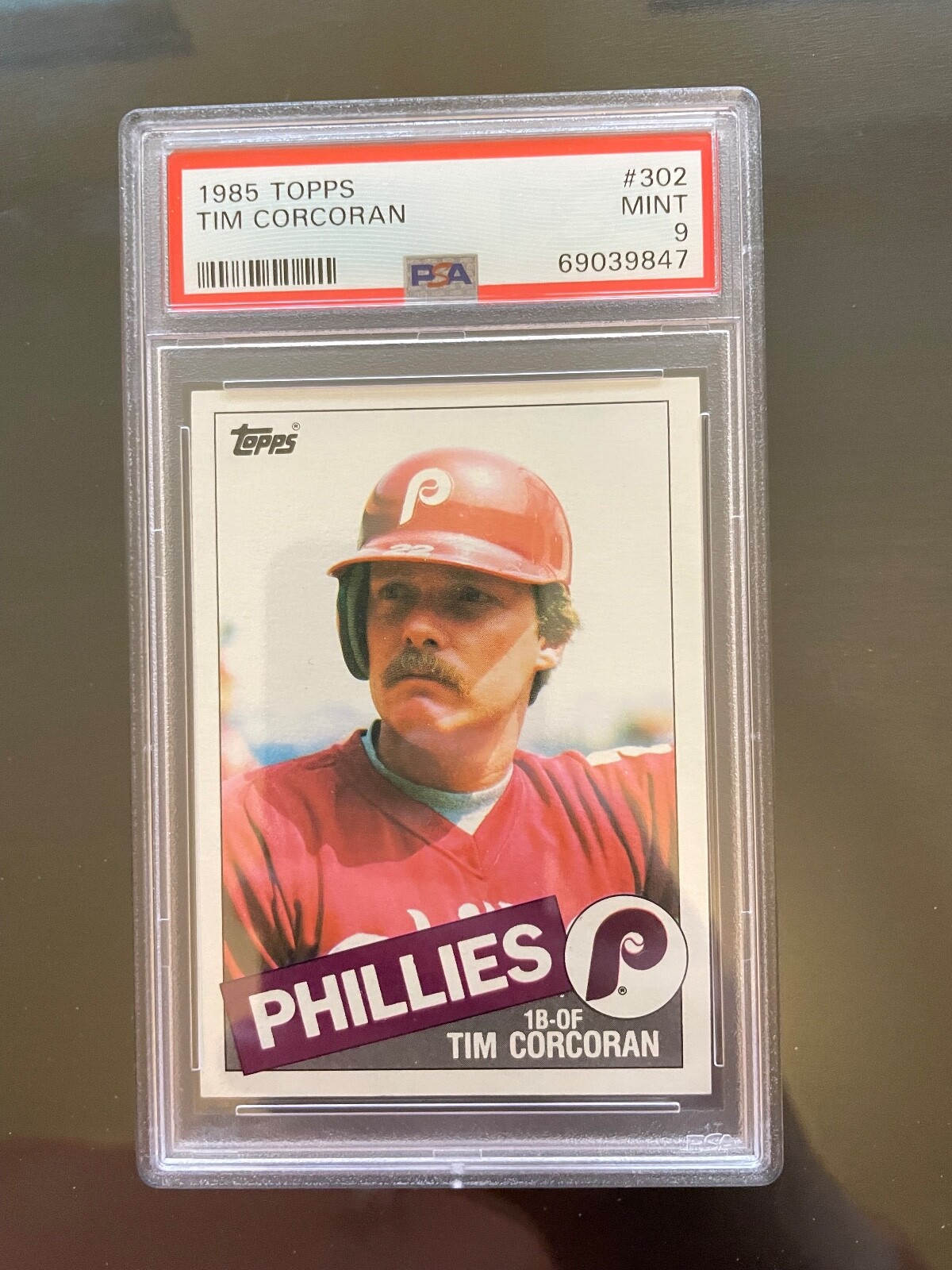 1985 Topps #302 Tim Corcoran PSA 9 Mint | eBay