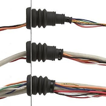 Daystar Rubber Wire Grommet Firewall Boot 1-1/4" Hole 3/8"-1" Wire Bulk ...