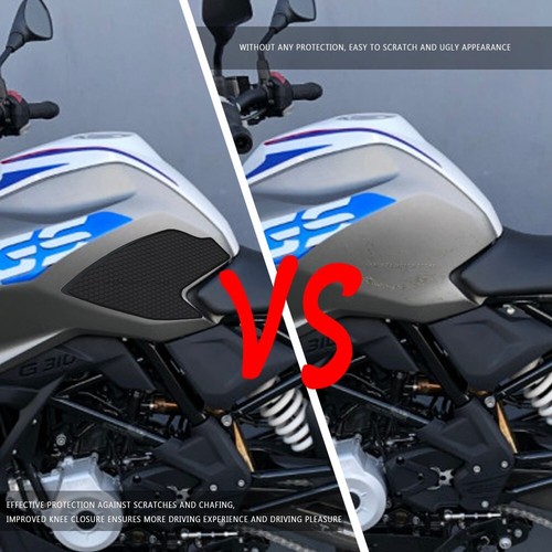 Side Fuel Tank Stickers Non-Slip Pad Rubber Sticker FOR BMW G310GS G310 ...