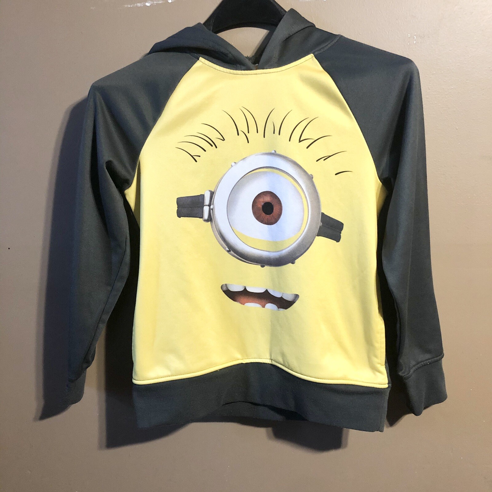 Despicable Me Minion Sweatshirt Kids Size M (8) Jacket Hoodie | eBay