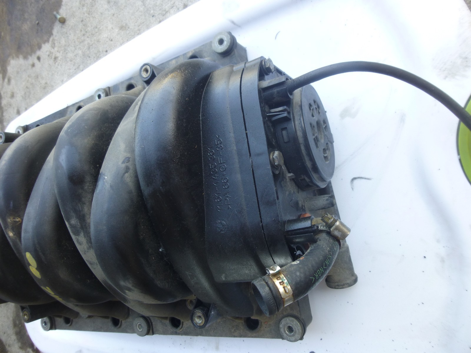 BMW E38 740iL 740i AIR INTAKE MANIFOLD 1999-2000-2001 | eBay