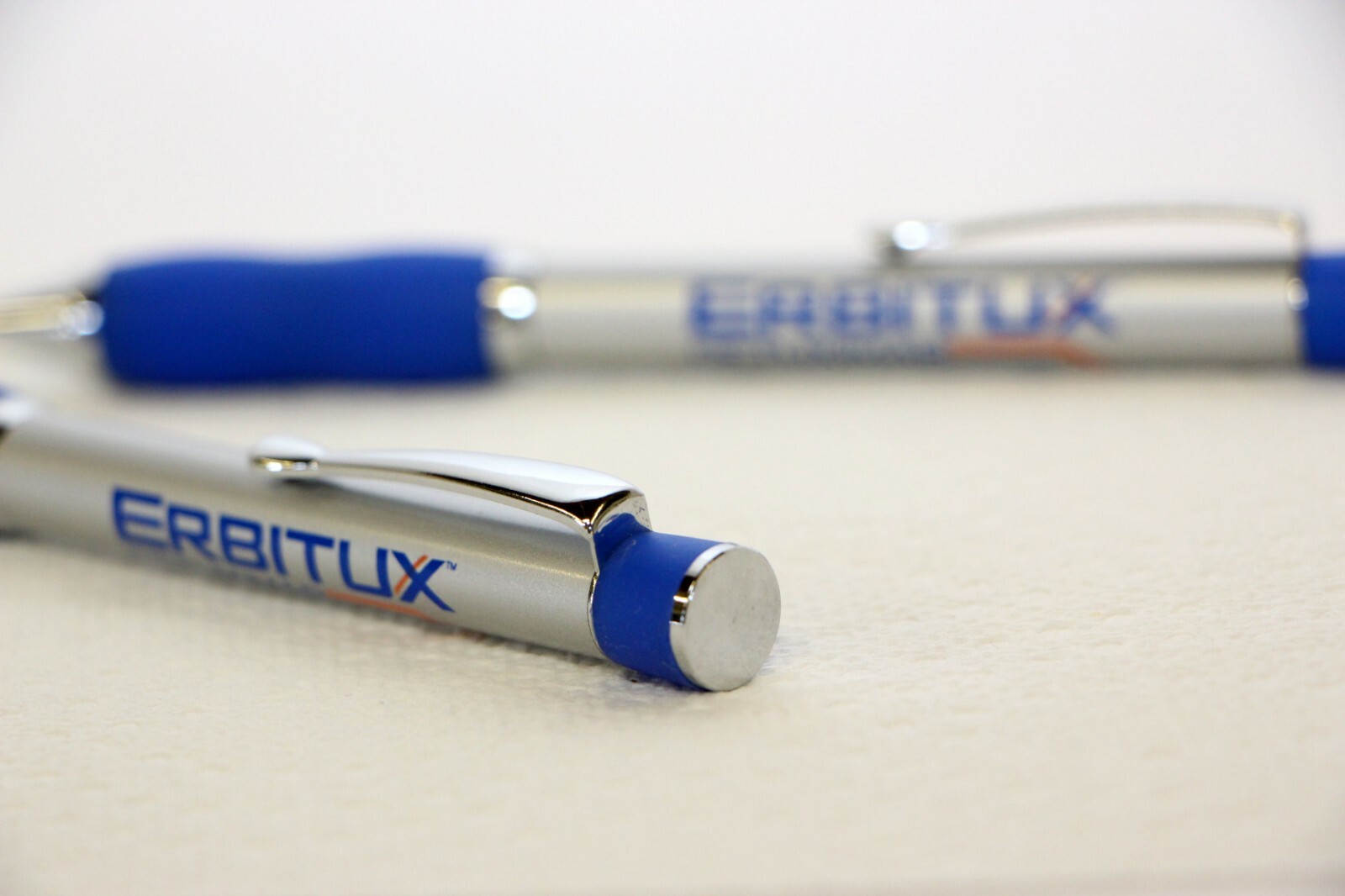 2 Drug Rep Pens Erbutix Heavy Metal Brushed Silver and Blue Comfort ...