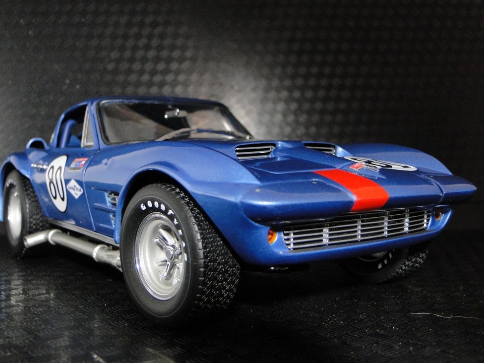 Exoto Corvette Chevrolet Race Car Chevy 1 Custom Built Metal Model 12 ...