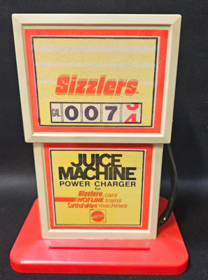 VINTAGE HOT WHEELS BATTERY OPERATED MATTEL SIZZLERS/JUICE MACHINE POWER ...