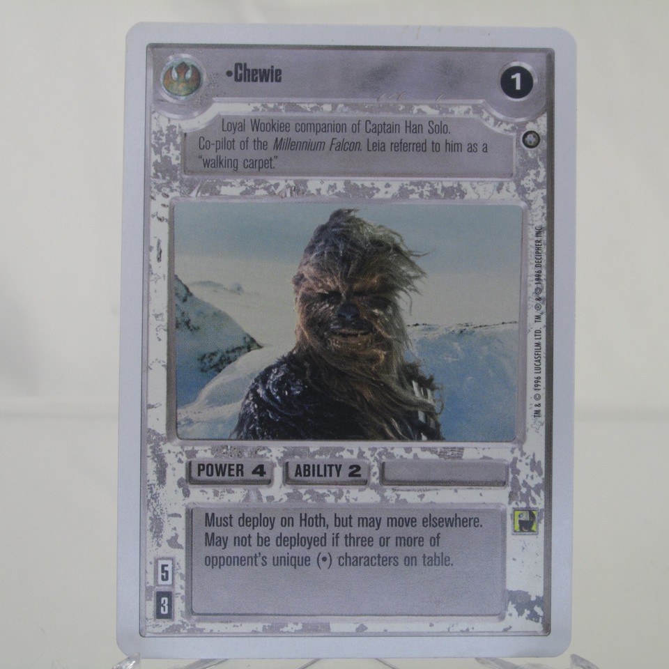 Enhanced / Premium - Star Wars CCG Customizeable Card Game SWCCG ...