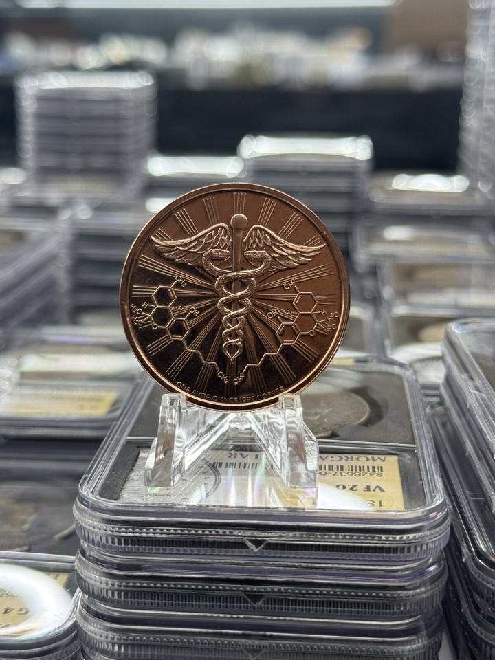 1oz .999 Fine copper Cannabis Leaf Hidden copper round single | eBay