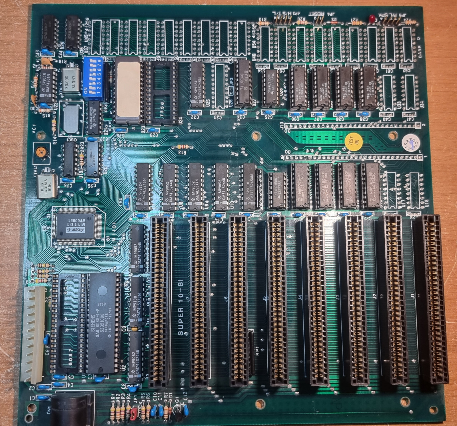 SUPER-10B1 XT motherboard - 8088 CPU | eBay