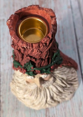 5 Inch Tall Old World Santa Claus Candle Holder Christmas Vintage ...
