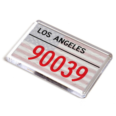 FRIDGE MAGNET - Los Angeles, 90039 - US Zip Code | eBay UK