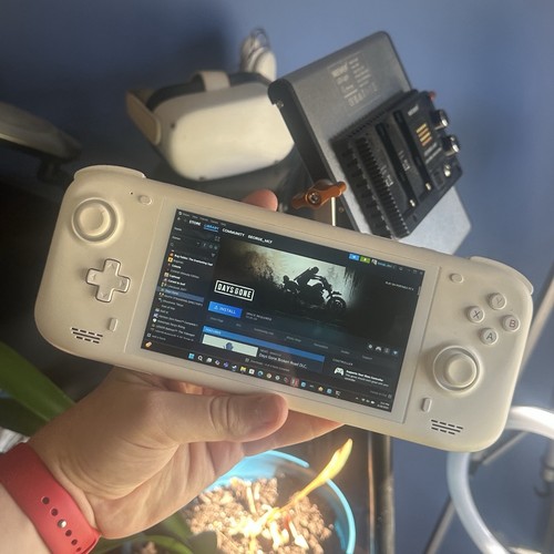 Ayn Loki Max White Handheld Gaming PC (Comes With Preorder Exclusive ...