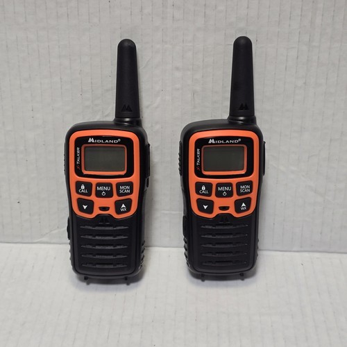 (Lot Of 2) Midland T51A X-Talker Walkie Talkie Two Way Radio (Excellent ...