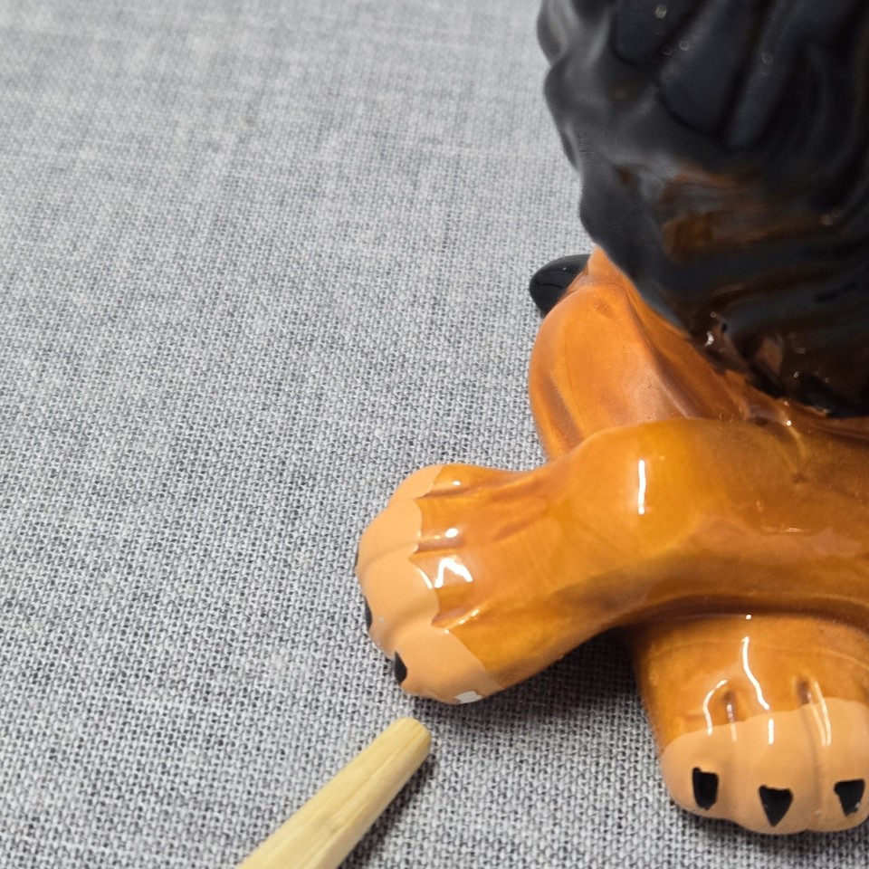 Lion King Disney Ceramic Figurine Set Simba Cub Scar - 2 Vintage ...