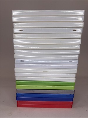Lot 21 Empty Standard Size DVD Replacement Cases 13 White (2 double), 7 ...