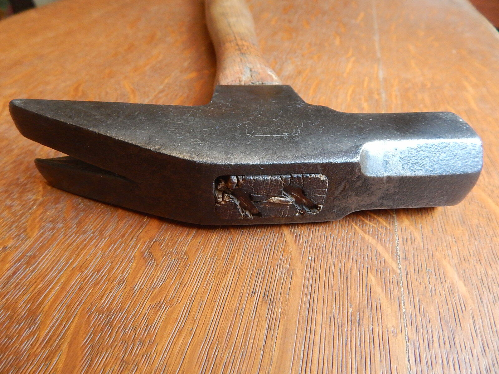 Vintage Stanley Bell System Octagon Face Straight Claw Linemans Hammer ...