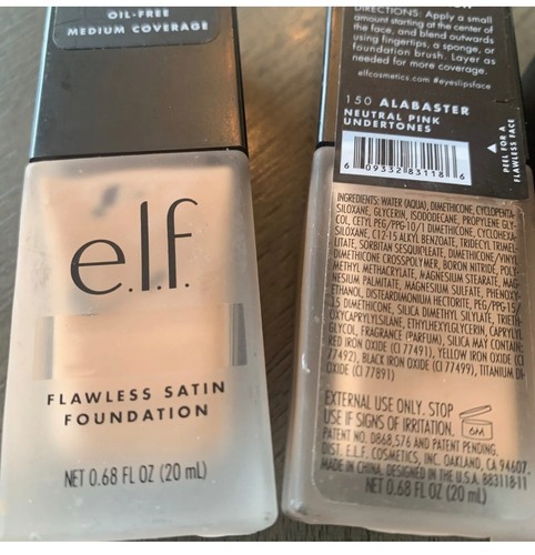 ELF E.l.f Flawless Finish Liquid Foundation 20ml - Oil Spf15 Protection ...