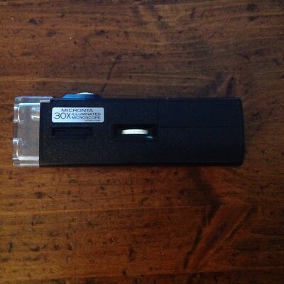 Vintage Micronta 30X Illuminated Microscope with Case | eBay