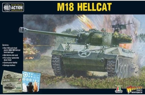 Bolt Action - World War II US M18 Hellcat Tank Destoyer 28mm scale ...