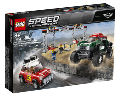 LEGO Speed Champions Rallyeauto 1967 Mini Cooper S & Buggy 2018 76894 ...