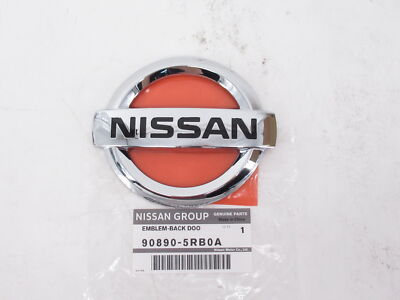 Genuine OEM Nissan 90890-5RB0A Rear Tailgate Emblem 2018-2021 Kicks | eBay