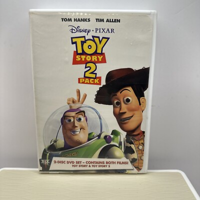 Disney Pixar Toy Story 2 Pack (DVD, 2000, 2-Disc Set) 786936138047 | eBay