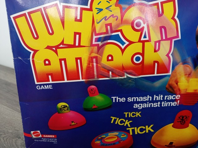Whack Attack Game Mattel 3803 Vintage 1986 for sale online | eBay