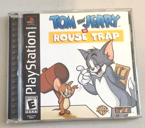 Tom and Jerry in House Trap (Sony PlayStation 1 PS1 2000 Black Label ...