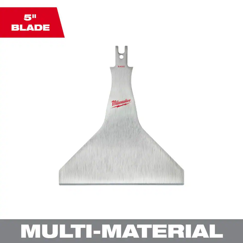 5 In. Scraper Reciprocating Saw Blade | Milwaukee Corrosion in ...