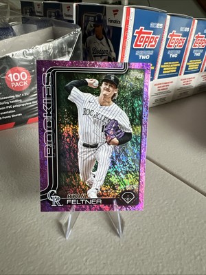 2025 Topps Series 2 - Ryan Feltner #444 Pink Holofoil | eBay