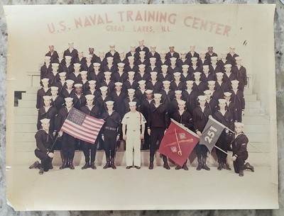 Vintage U.S. Naval Training Center Photo Great Lakes IL 1963 Co. 251 ...