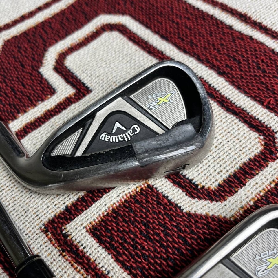 Callaway X2 HOT Iron Set 7pcs 4-Pw Stiff S Flex NS PRO 950GH RH | eBay