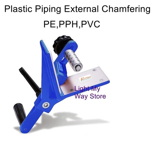 Plastic PVC Pipe Chamfering and Trimming Machine Chamfering Cutting ...