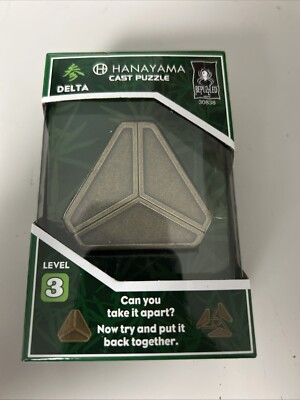 New Hanayama Level 3 Delta Cast Puzzle | eBay