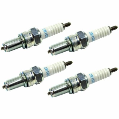 NGK SPARK PLUG x4 for Yamaha YZF-R6 All R6 & Suzuki GSX-R750 L & M ...
