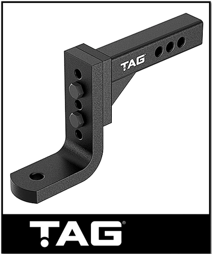 TAG ADJUSTABLE 3500KG TOW BALL MOUNT (L4435) | eBay