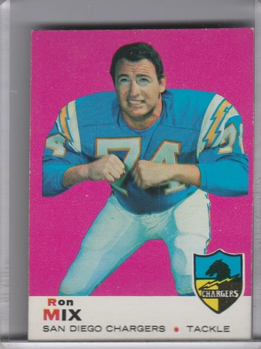 1969 TOPPS #99 RON MIX SAN DIEGO CHARGERS HOF 0137 | eBay