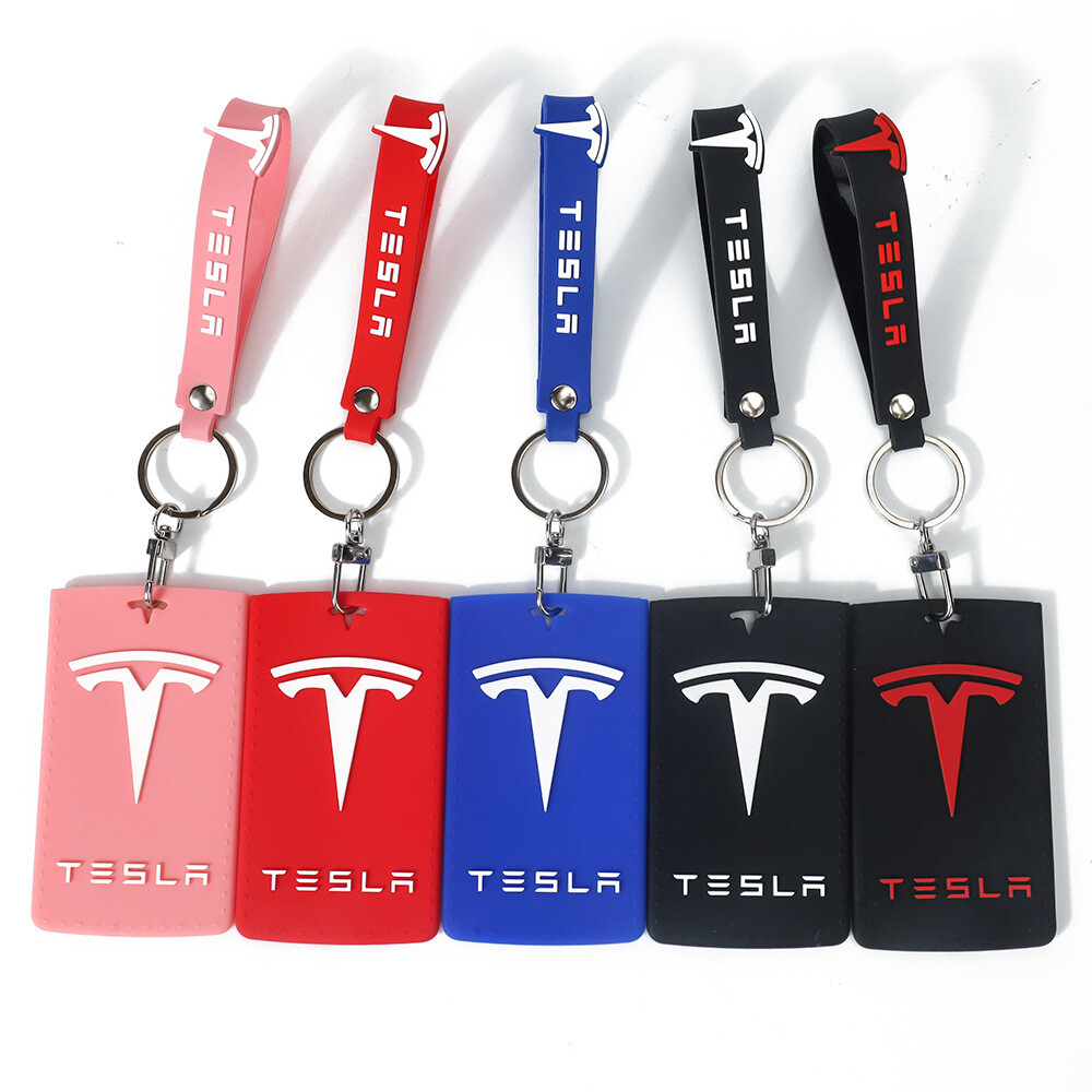 Tesla Key Card Holder for Tesla Model Y 3 X S Silicone Protector Cover ...