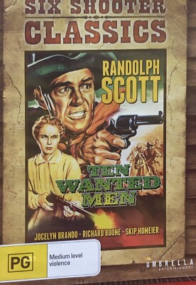 Six Shooter Classics : Ten Wanted Men : Randolph Scott | eBay