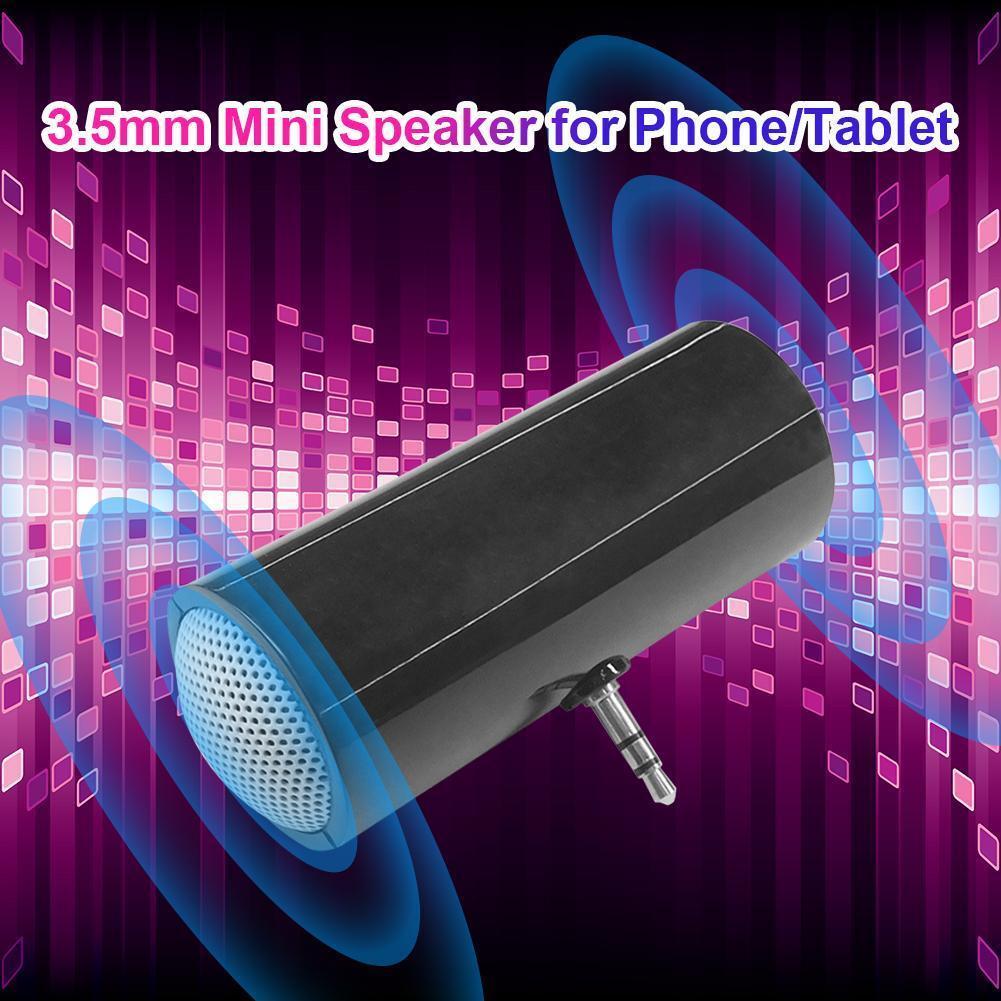 Mini Portable Speaker with 3.5mm TRS Plug Line-in Speaker for ...